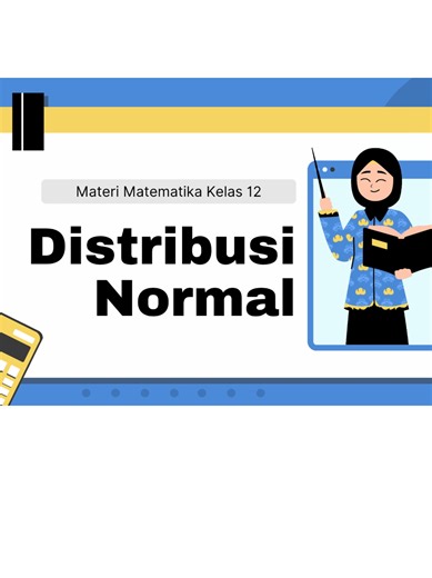 yuk belajar distribusi normal (!) #belajaronline #matematika #matematikasimple