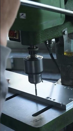How can I perform a high speed tap operation with a CNC machining and a manual drill press?