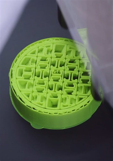 Bambu Lab H2D Slime Ball Fidget Toy Not the cleanest print we have ever pulled off of the print bed but wow is it fun to play with 😂 Printed with our new Bambu Lab H2D using SUNLU Fluorescent Yellow Filament #VelfCreations #BambuLabH2D #FidgetToy @BAMBULAB Official @SUNLU STORE
