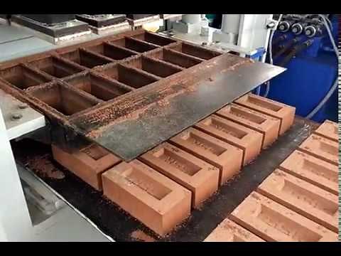 Fly Ash brick machine twelve Cavity Automatic - Hydro Eng Works Morbi