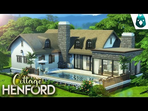 HENFORD COTTAGE || The Sims 4: Cottage Living Speed Build