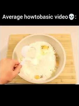 Howtobasic average video💀: #shorts #egg #memes