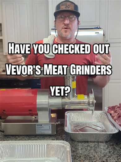 Electric Meat Grinder for Preparing Wild Game