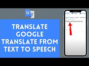 How to Translate Google Translate From Text to Speech (2024)