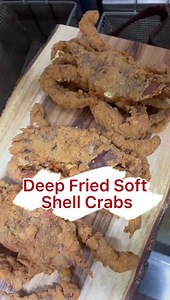 Deep Fried Soft Shell Crabs - Comment your favorite way to prepare soft shells 呂襤 . . . . . #seafood #DMV #cooking #ship #viral | Cameron's Seafood Online | Facebook