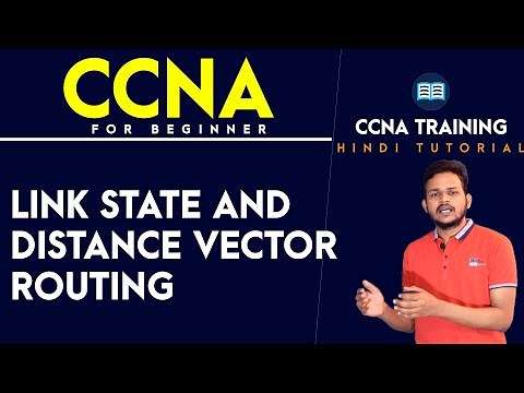 Link state routing vs Distance vector routing Explained in Hindi
