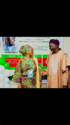 Federal Character Commission (FCC) on Instagram: "Rt. Hon. Ahmed Idris Wase, CON, described service in the Federal Character Commission as a dignifying opportunity to touch lives, build people, and make Nigeria proud, adding that he would gladly serve in whenever he returns to parliament.He conveyed the National Assembly’s support and backing. #fccnigeria #officeoftheexecutivechairman #equitybeyondintention"