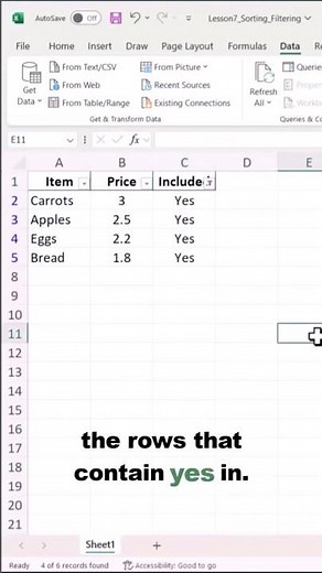 How to Filter Data in Excel ✅ | Beginner Tips