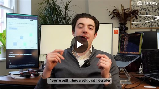 Cold outbound isn t dead. It just got smarter. Most GTM teams are doing it wrong. They re either drowning in manual list-building, wasting reps time on unqualified leads... Or going full AI… | throxy (yc x25)