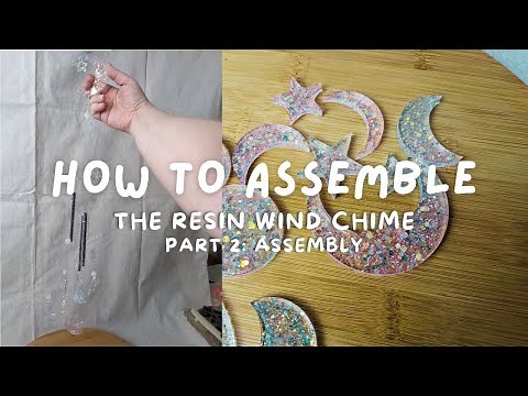 How to Assemble the Resin Wind Chime