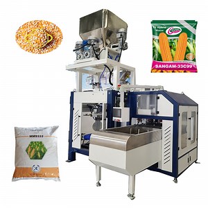 [Hot Item] Open-Mouth Maize Seed Bagging &Packing Mincheary for Corn Seeds Automatic 25kg Bags Bagging Machine