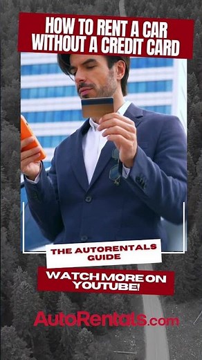 Renting a Car Without a Credit Card | AutoRentals.com #carrentals #rentalcar #vacation