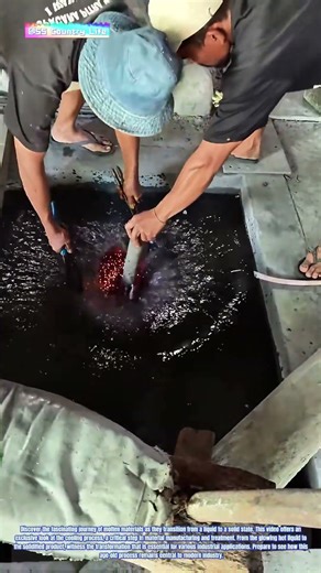 The Cooling Process: Solidifying Molten Materials