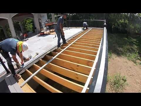 Mbrico Porcelain Tile Deck Install in 60 Seconds