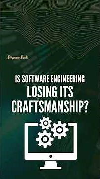 Is Software Engineering Losing Its Craftsmanship?