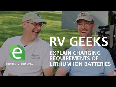 RV Geeks Explain Charging Requirements of Lithium and Traditional Batteries