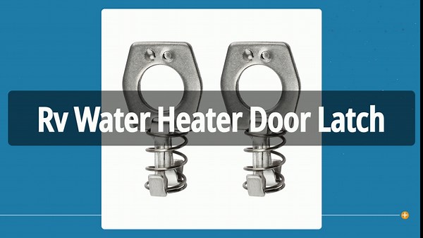 Aillsa Rv Water Heater Door Latch|Rv Water Heater Cam Lock|Rv Water Heater Parts|Replacement for Camco 09214& Atwood 92609 Water Heater Cam Lock-(4 pcs)