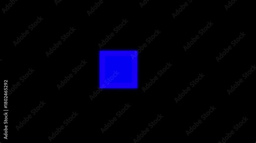 Animated shapes changing loader and Transformation.blue loading icon. Wait-animation progress indicator for web UI design.