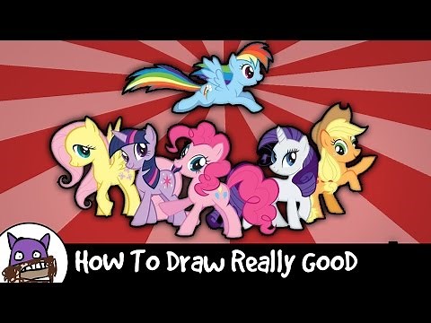 ✐ How To Draw Really Good - My Little Pony (Ponyify Yourself) ✐