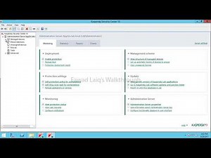 Automatic Installation of Kaspersky Endpoint Security and Network Agent on New Machines