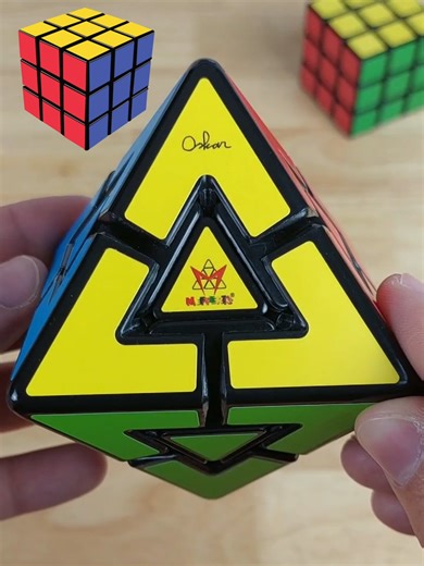diamond pyraminx#qiyi #speedcube #speedcuber #qiyicube #rubik #rubikscube #rubikcubechallenge #yuxin #moyu #mirrorcube #9x9 #speedcubing #petaminx #square1 #4X4 #gancube #sengso