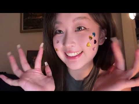 ASMR Face Tapping Triggers & Personal Attention