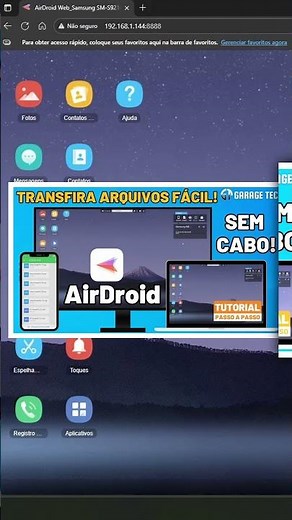 Transfer files from your phone to your PC without a cable! 😱 (Full tutorial on the channel)