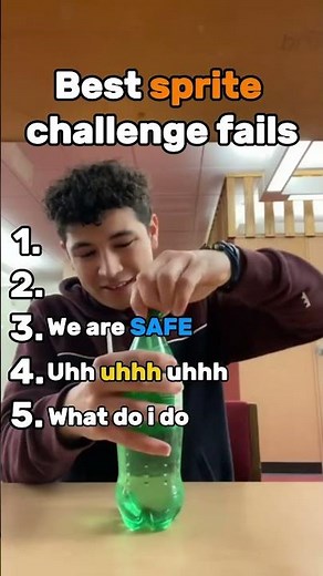 Best sprite challenge fails (top 5 moments)