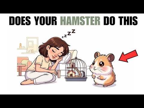 While you sleep… your hamster is doing this (and you never noticed).