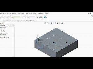 DIMENSION PATTERN IN CREO PARAMETRIC