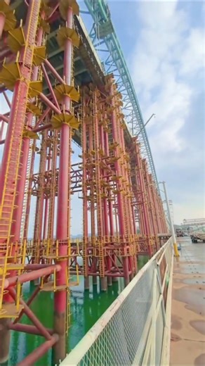 Bridge foundation construction of Chengdu Chongqing Middle Line #bridge #technology #infrastructure