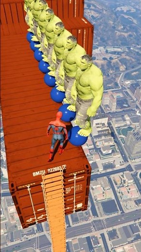 GTA 5 Epic Water Ragdolls Spiderman Jump/Fails Ep 120 #shorts