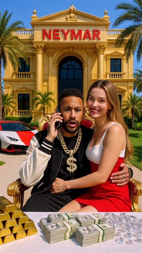 IR 3.0 | 🔥Messi 😂 Laughs at Ronaldo 💧 Broken Pool | Until Neymar 🪙 Shows a Golden swimming Pool P.6 |#ronaldo #messi #neymar #MessivsRonaldo... | Instagram