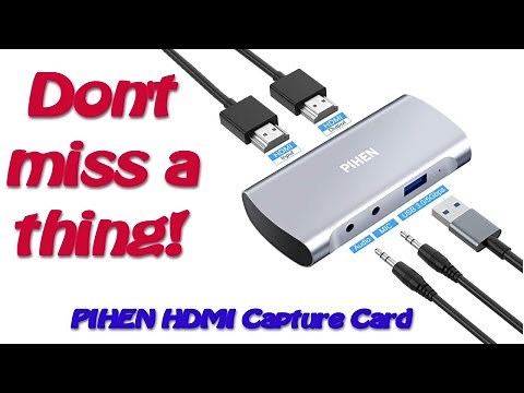 PIHEN HDMI Video Capture Card