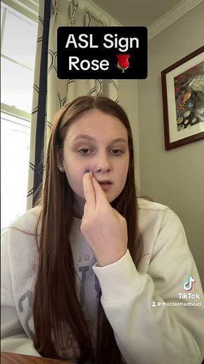 Learn How To Sign "Rose" in ASL for Beginners | American Sign Language #shorts