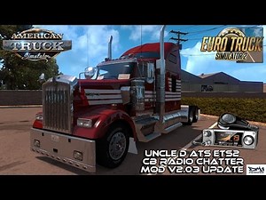 Uncle D ATS ETS2 CB Radio Chatter Mod V2.03 Preview