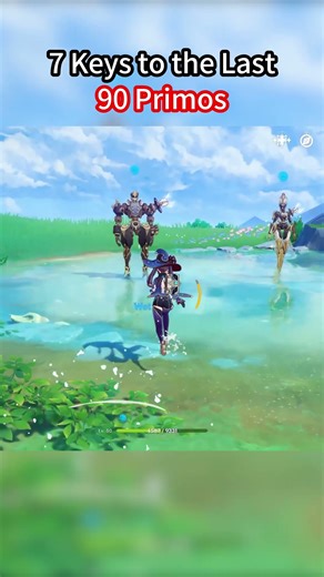 7 keys for 90 primos #genshinnow #genshintips #genshinimpact #primogems