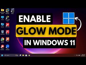 How to Enable Glow Mode in Windows 11 | Windows 11 Glow Theme Tutorial