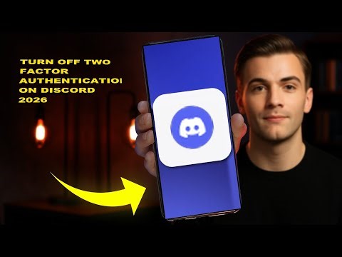 How To Turn Off Two Factor Authentication On Discord 2026 (FULL TUTORIAL)
