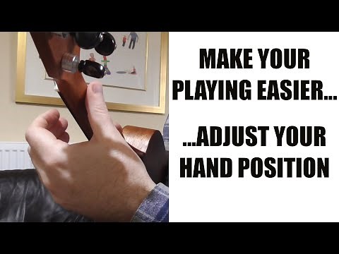 Make Your Ukulele Playing Easier... By Adjusting Your Hand Position