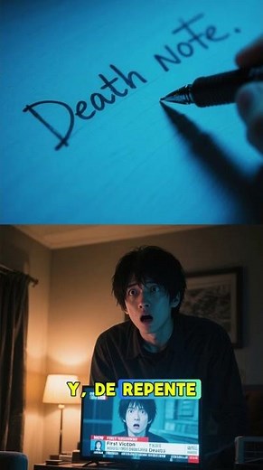¿Qué pasaría si la Death Note existiera en la vida real? #futuro #deathnote #trend #popular #viral