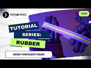 Rubber Band Series 7/100 — Through Hand (Amazing Magic Illusion Trick)