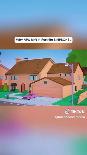 Why APU Isn't In Fortnite SIMPSONS.. Part 1 #fortnite #top5gaming #simpsons #fortnitesimpsons #simpsonschallenge