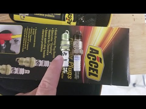 Stop Melting Your Spark Plugs Wires! Install Accel "Shorty" Header Spark Plugs!