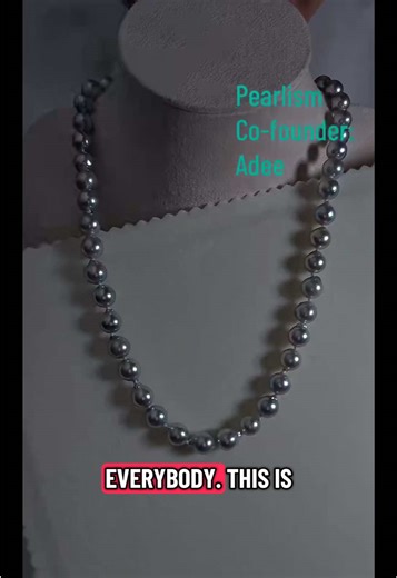 High-end Madama Pearl Full String Necklace😮😮😮 #pearlism #pearlismjewelry