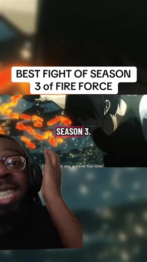 BEST FIGHT THIS SEASON 3 #anime #fireforceseason3 #fireforce #fireforcemanga #xyzbca