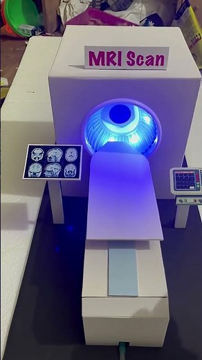 MRI Scan model school project #art #artandcraft #artscraft #diyart #diycrafts #diy