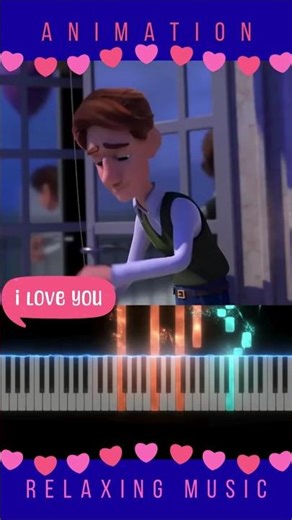 I Love You ❤️ Animation ❤️ Relaxing Music #relaxing #animation #music