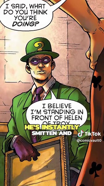 The Riddled's Greatest Puzzle..#comics #riddle