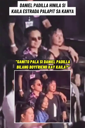 Daniel Padilla, hinila si Kaila Estrada palapit sa kanya habang nanonood ng IV of Spades concert #danielpadilla #kailaestrada | Showbiz Broadcast